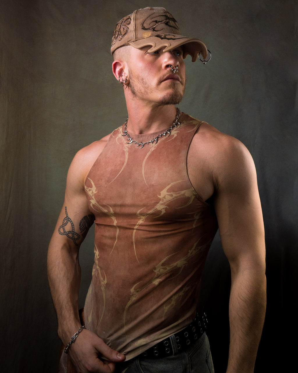 TALON MESH MUSCLE TANK ( RUST ) – Austin James Smith