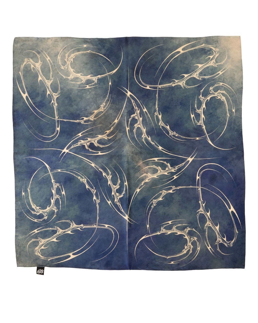 CEREBRA SILK BANDANA ( BLUE ) – Austin James Smith