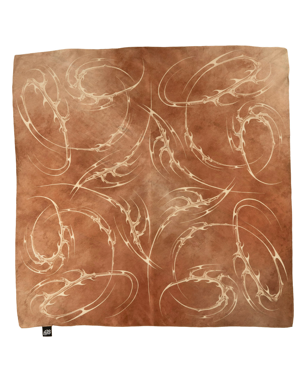 CEREBRA SILK BANDANA ( RUST ) – Austin James Smith