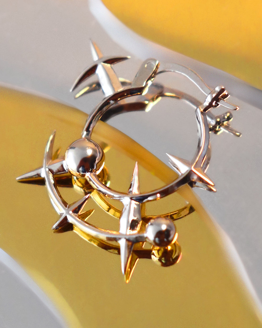 RADIAL SPIKE EARRING – Austin James Smith